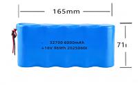 China 16V 80Wh 32700 Lithium Battery 5000mAh Large Capacity Cylindrical Cell for Power Supply for sale
