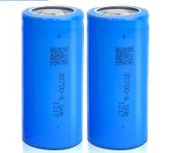 China 3.2V 6Ah 32700 LiFePO4 Cylindrical Battery Cell for E-Bike Electric Scooter Solar for sale