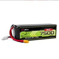 China 80C High Discharge 6S 22.8V 7500mAh Lipo Battery for RC Aircraft Drone for sale