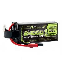 China GPR 6S 23.1V 24000mAh 25C High Voltage LiPo Battery 554.4Wh for Agricultural Drone UAV for sale