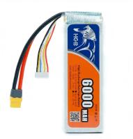 China 6S 22.2V 6000mAh LCO Drone Battery Pack 60C High Discharge for RC Aircraft Industrial UAV for sale