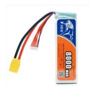China 8Ah 6S 22.2V 70C LiPo Drone Battery Pack LCO Lithium Cobalt Oxide Assembled Compact Battery for sale