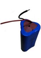 China 11.1V 3500mAh 18650 NCM Lithium Ion Battery Pack 38.85Wh Triangle Shape for sale