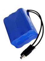 China Rechargeable 18650 Lithium Ion Battery Pack 3S2P 11.1V 5200mAh for 12V Electronics for sale