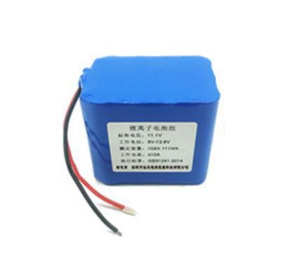 China 3S 11.1V 14000mAh 18650 Lithium Ion Battery Pack Rechargeable with BMS for Portable Speakers for sale