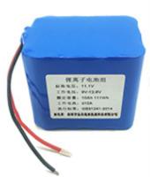 China 3S 11.1V 14000mAh 18650 Lithium Ion Battery Pack Rechargeable with BMS for Portable Speakers for sale