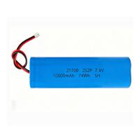 China 7.4V 10000mAh 74Wh 21700 Lithium Ion Battery Pack 2S2P for Portable Devices for sale