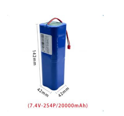 China 7.4V 21700 Lithium Battery 20000mAh High Capacity For Robotics DIY Power Projects for sale