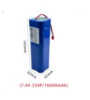 China 7.4V 16000mAh 21700 Lithium Battery Pack 118.4Wh BMS Protected for High Demand Devices for sale