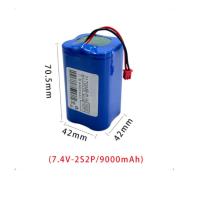 China 7.4V 9000mAh 21700 Battery Pack 2S2P For Arduino Robotics DIY Electronic Projects for sale