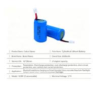China 3.7V 650mAh 16300 Lithium Ion Battery Pack for Bluetooth Earbud Charging Case for sale