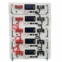 China 48V/51.2V Rack-Mounted LiFePO4 Energy Storage Battery 15kWh for Solar Off-Grid & Hybrid Grid PV System for sale