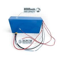 China 6S 22.2V 8000mAh LiPo Drone Battery with 120C Burst Discharge and Smart BMS for FPV and Agricultural UAV for sale