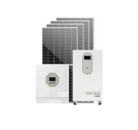China 5kW Solar Generator Off-Grid Power System, All-in-One PV Inverter Charger with Solar Panels & Home Energy Storage Battery for Household Use for sale