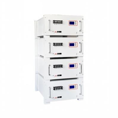 China Rack-Mounted Lithium Battery Pack 10kWh Energy Storage 51.2V 100Ah / 200Ah LiFePO4 Battery for Solar Energy Storage for sale