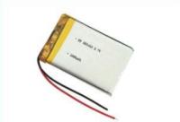 China 523450 3.7V 1000mAh rechargeable lithium polymer battery with red‑black wires, built‑in protection board. Ideal for GPS trackers, Bluetooth speakers, portable smart electronics, handheld devices, stab for sale