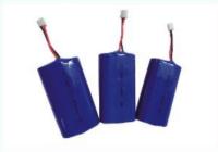 China 3.7V 4000mAh 18650 lithium‑ion battery pack pre‑wired JST 2‑pin connector. High capacity rechargeable battery for LED lamps, bluetooth speakers, portable fans & DIY electronics. for sale