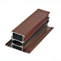 China Electrophoresis Aluminum Frame Profiles For Windows Customized Color for sale