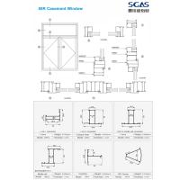 China Electrophoresis Aluminum Frame Profiles For Windows Customized Color for sale
