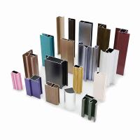 China Waterproof Aluminum Shower Door Extension Profile Anodizing Aluminum Door Frames for sale