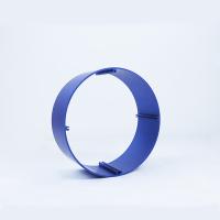 China Round Anodizing Aluminium Heatsink Profile Aluminum Heat Sink Motor Housing Profiles for sale