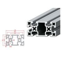 China ISO9001 Extrusion Aluminum Profiles Anodizing Surface For Construction for sale