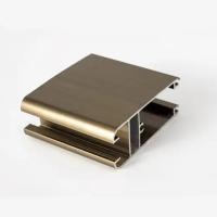 China High Hardness Aluminum Window Profiles T5 T6 Aluminium Window Channel for sale