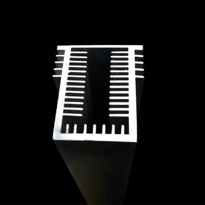 China Led Bar Anodized Aluminium Profiles 6063 Extruded Heat Sink Profiles Enclosure for sale
