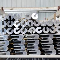 China Aluminum 6063 Extrusion U Shaped Tube Aluminium U Channel Railing Profile for sale