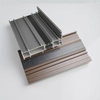 China Silver Anodized 6063-T5 Aluminum Curtain Wall Profiles Frame Curtain Wall for sale