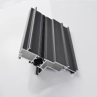 China Silver Anodized 6063-T5 Aluminum Curtain Wall Profiles Frame Curtain Wall for sale
