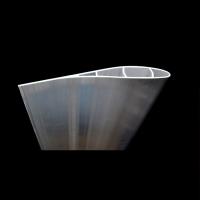 China Ceiling Fan Blade Wing Aluminum Extrusion Profile Aluminum Extrusion Blade for sale