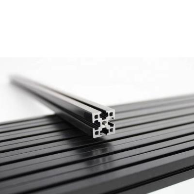 China Black Anodized T Slot Aluminium Extrusion Profile ISO9001 for sale