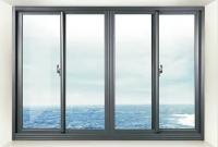 China 3 Tracks Aluminium Sliding Window Profile Double Glazed Window Profiles OEM Design for sale