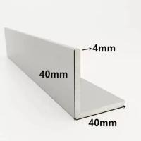 China Custom Size L Shaped Aluminium Extrusion Anodizing Aluminium Angle Profile for sale