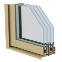 China 3-6m Aluminum Sliding Windows Profile Extrusion Powder Coating for sale