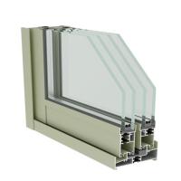 China 3-6m Aluminum Sliding Windows Profile Extrusion Powder Coating for sale