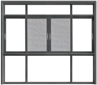 China 85 Series Aluminum Alloy Sliding Window Profiles 6063 T5 Aluminum Window Channel Extrusion for sale