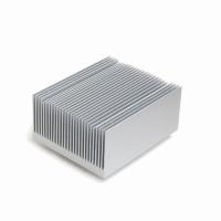 China Mill Finish 6063 Aluminum Heatsink Radiator Circuit Board Cooler Standard Extrusion Profiles for sale