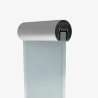 China Balcony And Stairs Architectural Aluminium Profiles Aluminium Glass Railing Handrail Extrusions for sale