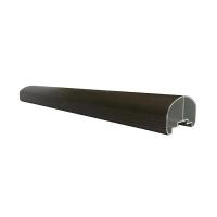China Aluminum 6063 Balcony Glass Frameless Balustrade Railing Clamp Profile for sale