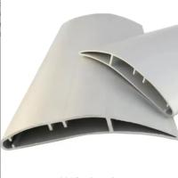 China 6063-T5 Anodized Aluminium Louvre Extrusions Aluminium Frame Shutter for sale