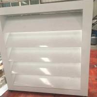 China 6063-T5 Anodized Aluminium Louvre Extrusions Aluminium Frame Shutter for sale