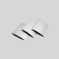 China White Aluminum Rolling Shutter Profile 6063 Roller Shutter Slats for sale
