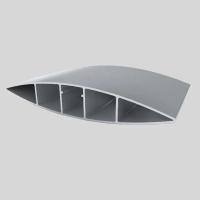 China White Aluminum Rolling Shutter Profile 6063 Roller Shutter Slats for sale