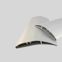China White Aluminum Rolling Shutter Profile 6063 Roller Shutter Slats for sale