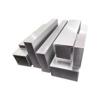 China 6000 Series Anodizing Aluminium Square Tubes Rectangular Hollow Aluminum Tube for sale