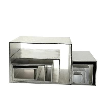 China 6063 T5 Rectangular Hollow Aluminum Tube Powder Coating Aluminum Square Pipe for sale