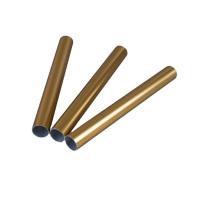 China Electrophoresis Round Aluminum Tubing 6063 T5 Aluminium Pipe Silver Black for sale