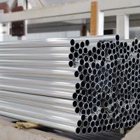 China Electrophoresis Round Aluminum Tubing 6063 T5 Aluminium Pipe Silver Black for sale